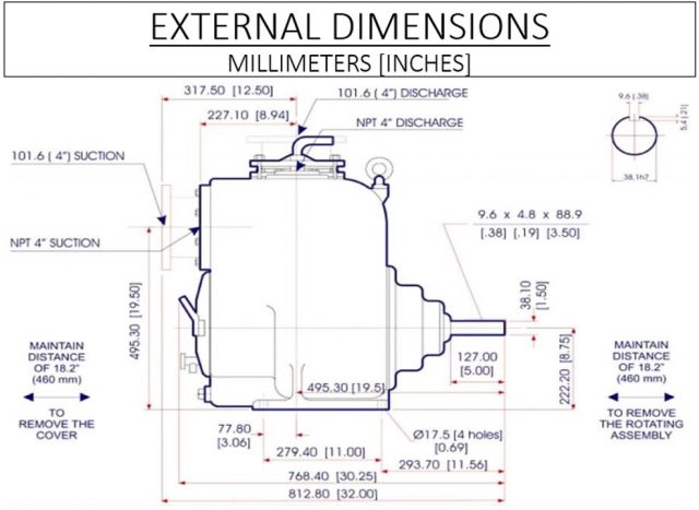Model_ST-4(External Dimensions-2) | Replicate Pump